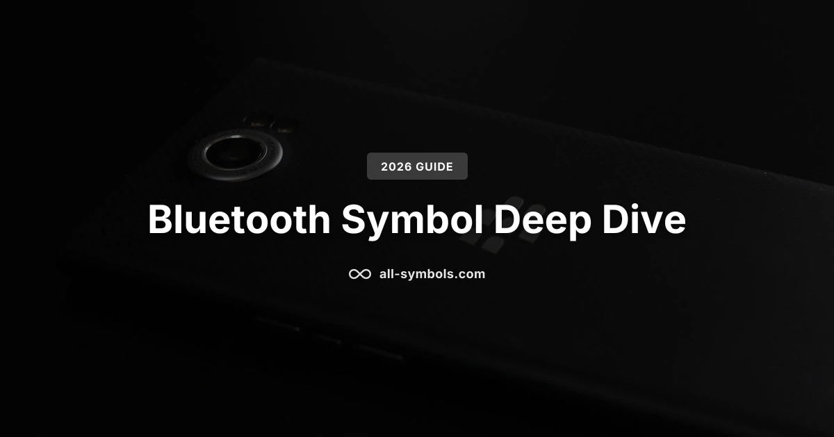 Symbol of Bluetooth: Meaning, origins, and culture